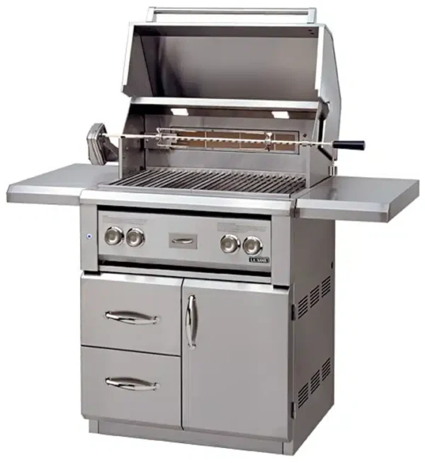 30" Free Standing Grill - Encino Fireplace Shop Luxor - BBQ Grills
